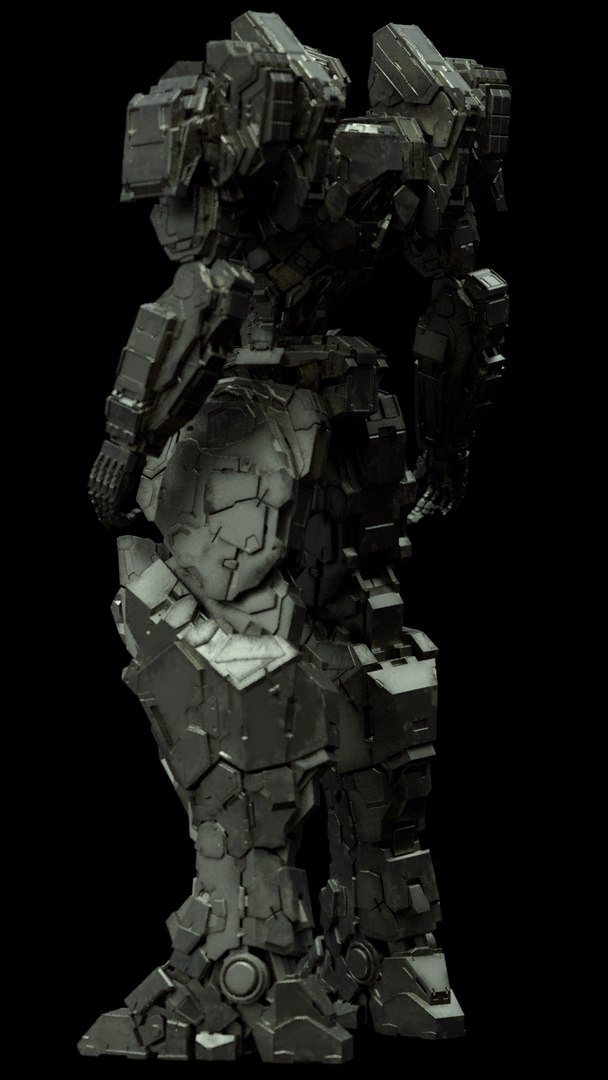 3D Enceladus Mech - TurboSquid 1747768