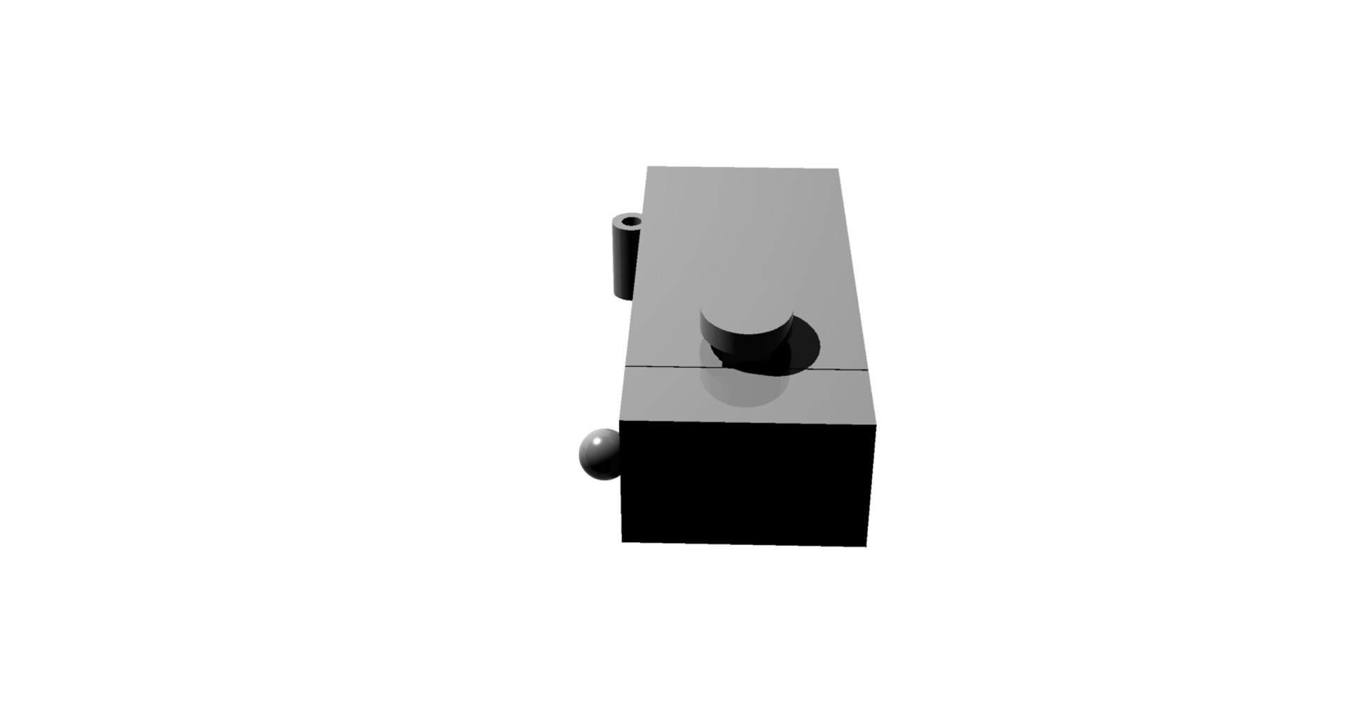 3D Lock Box Long Model - TurboSquid 1400920