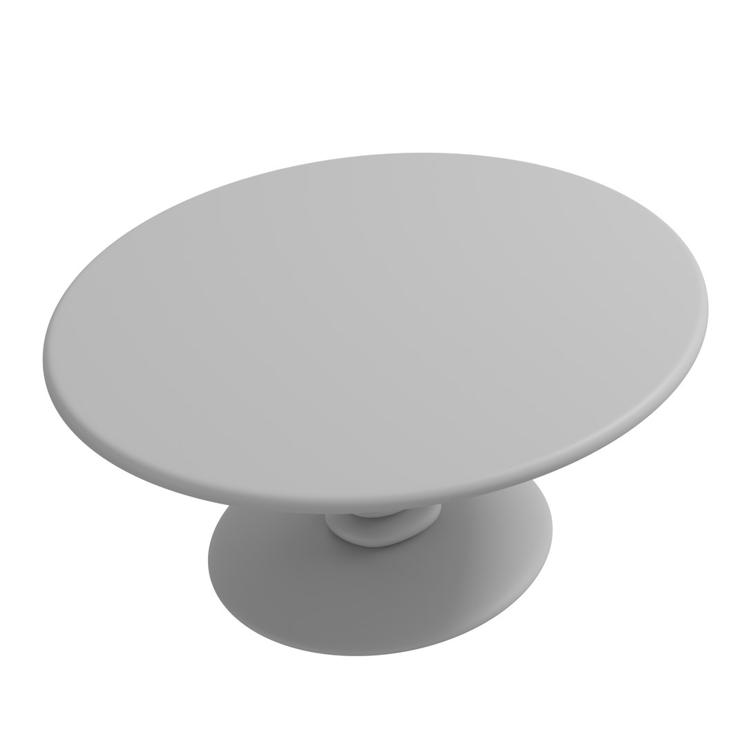 3D Breakfast Table Model - TurboSquid 2243746
