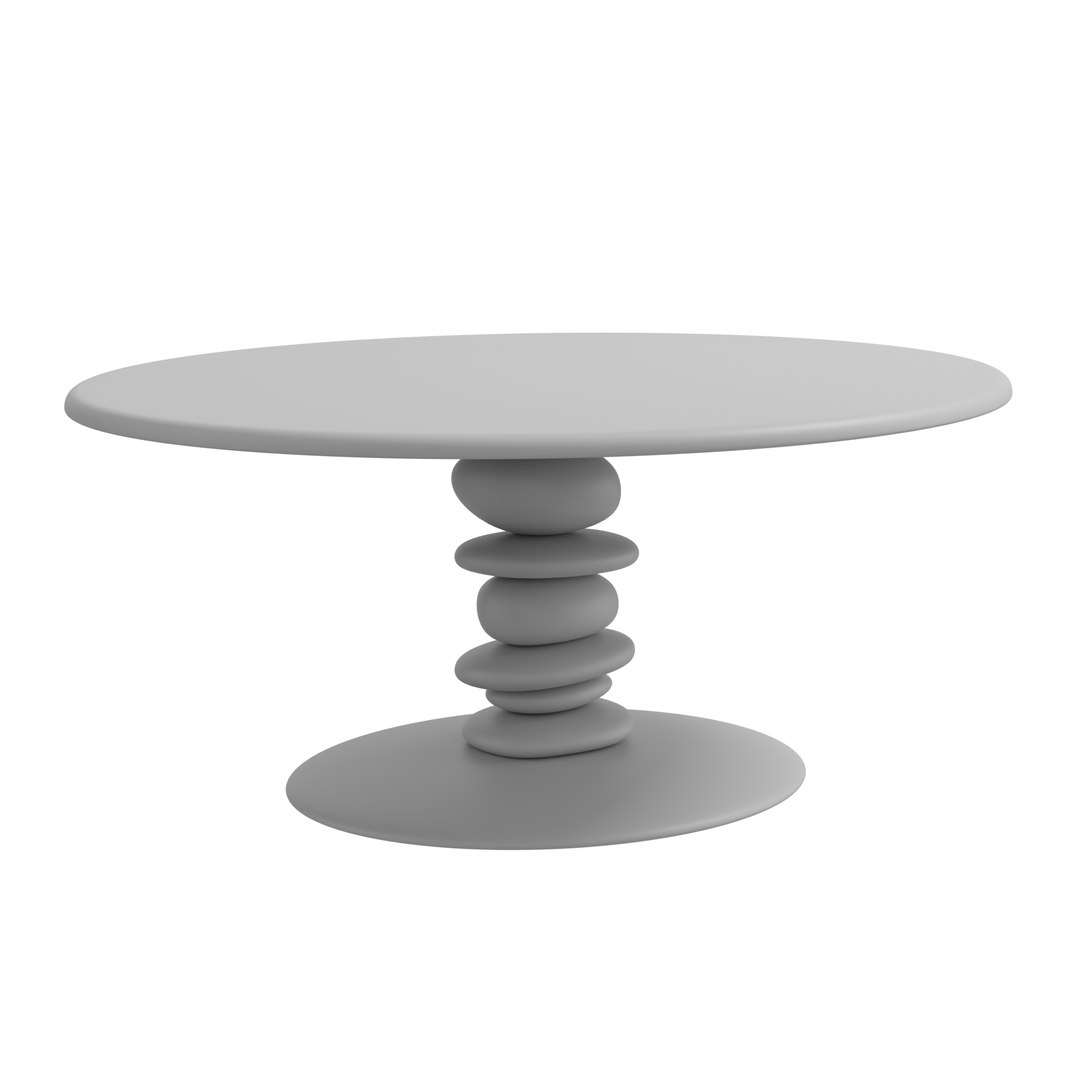 3D Breakfast Table Model - TurboSquid 2243746