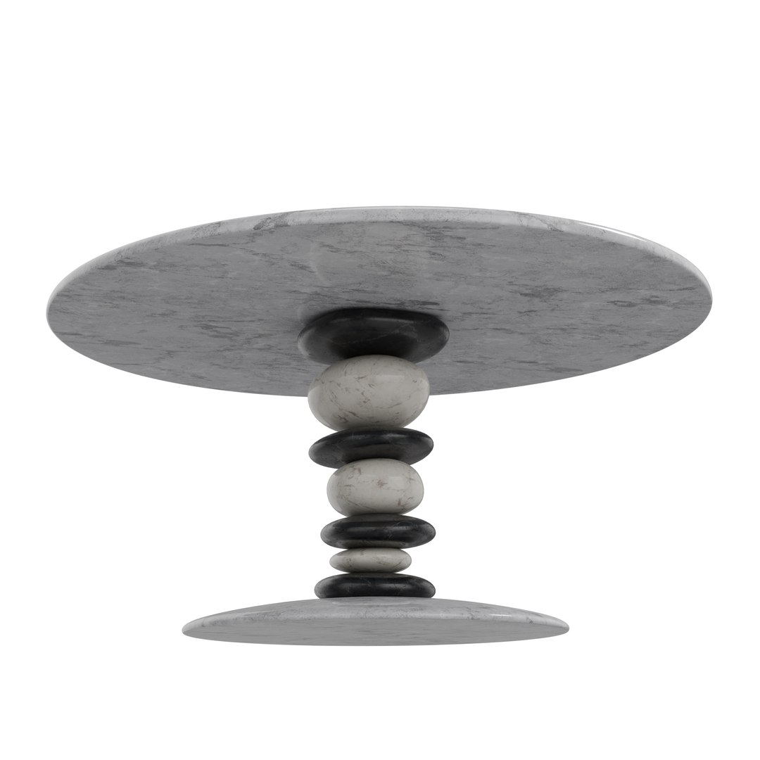 3D Breakfast Table Model - TurboSquid 2243746