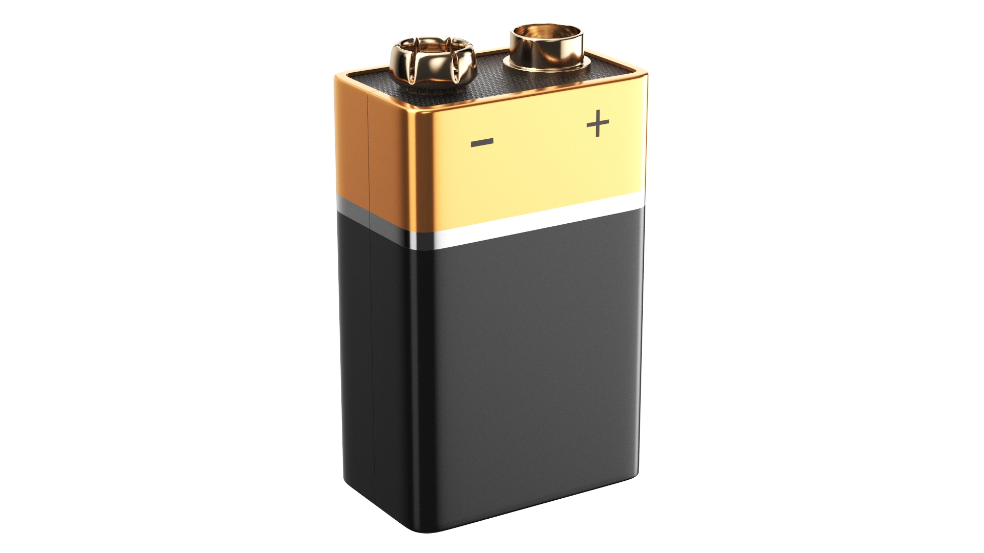 3D Detailed 9V Battery Model - TurboSquid 2355877