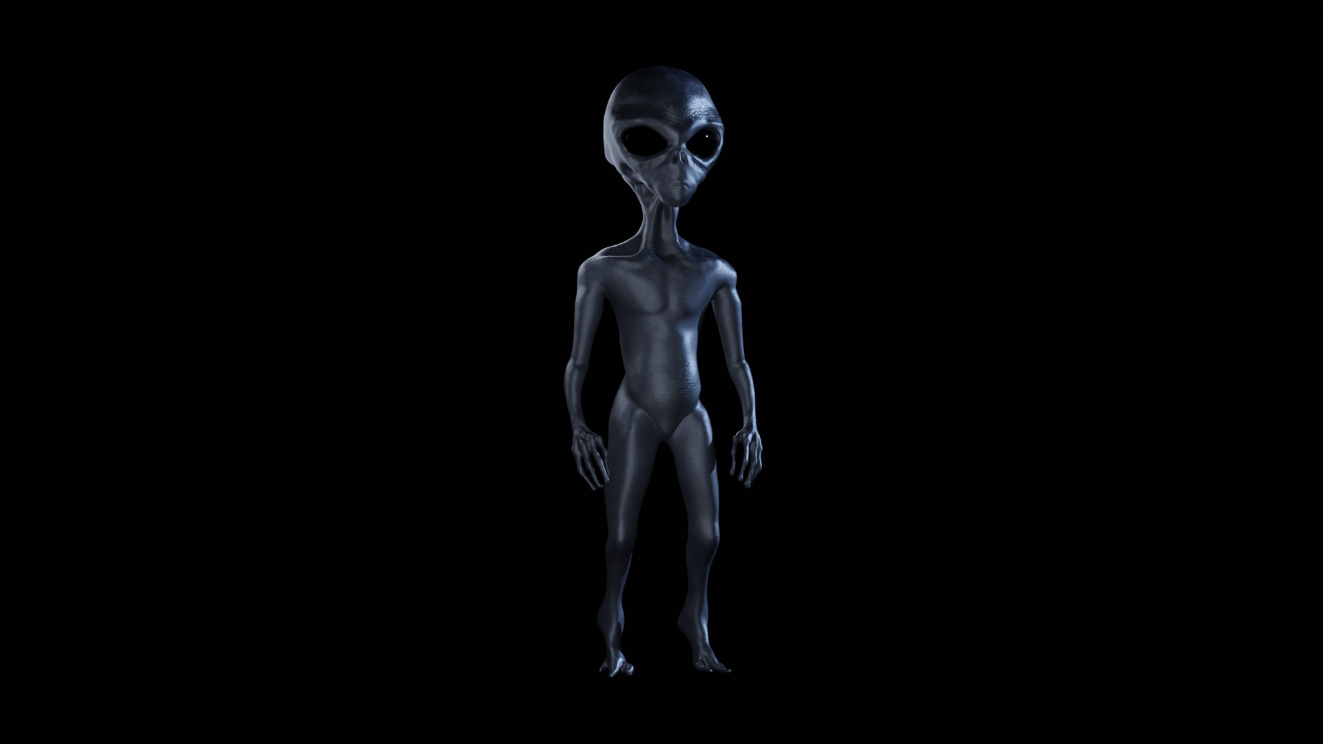 Grey Alien 3D Model - TurboSquid 2074350