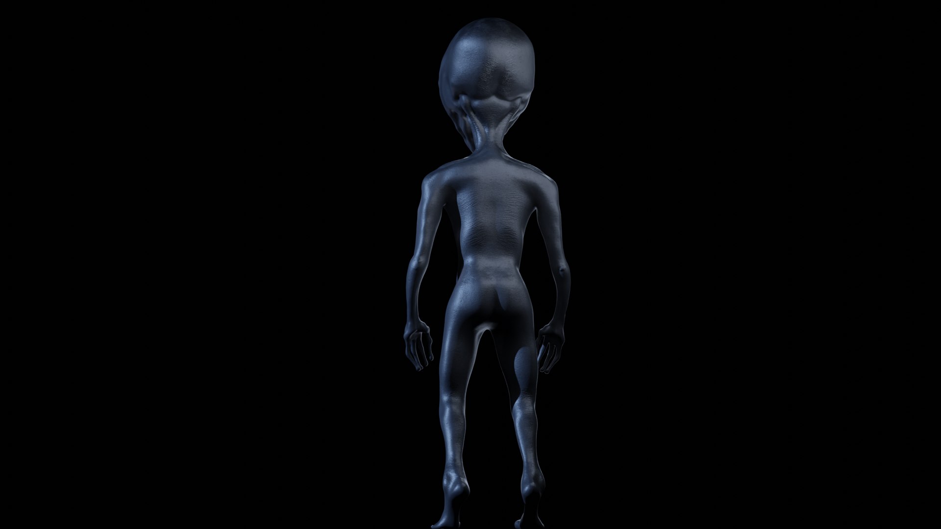Grey Alien 3D Model - TurboSquid 2074350