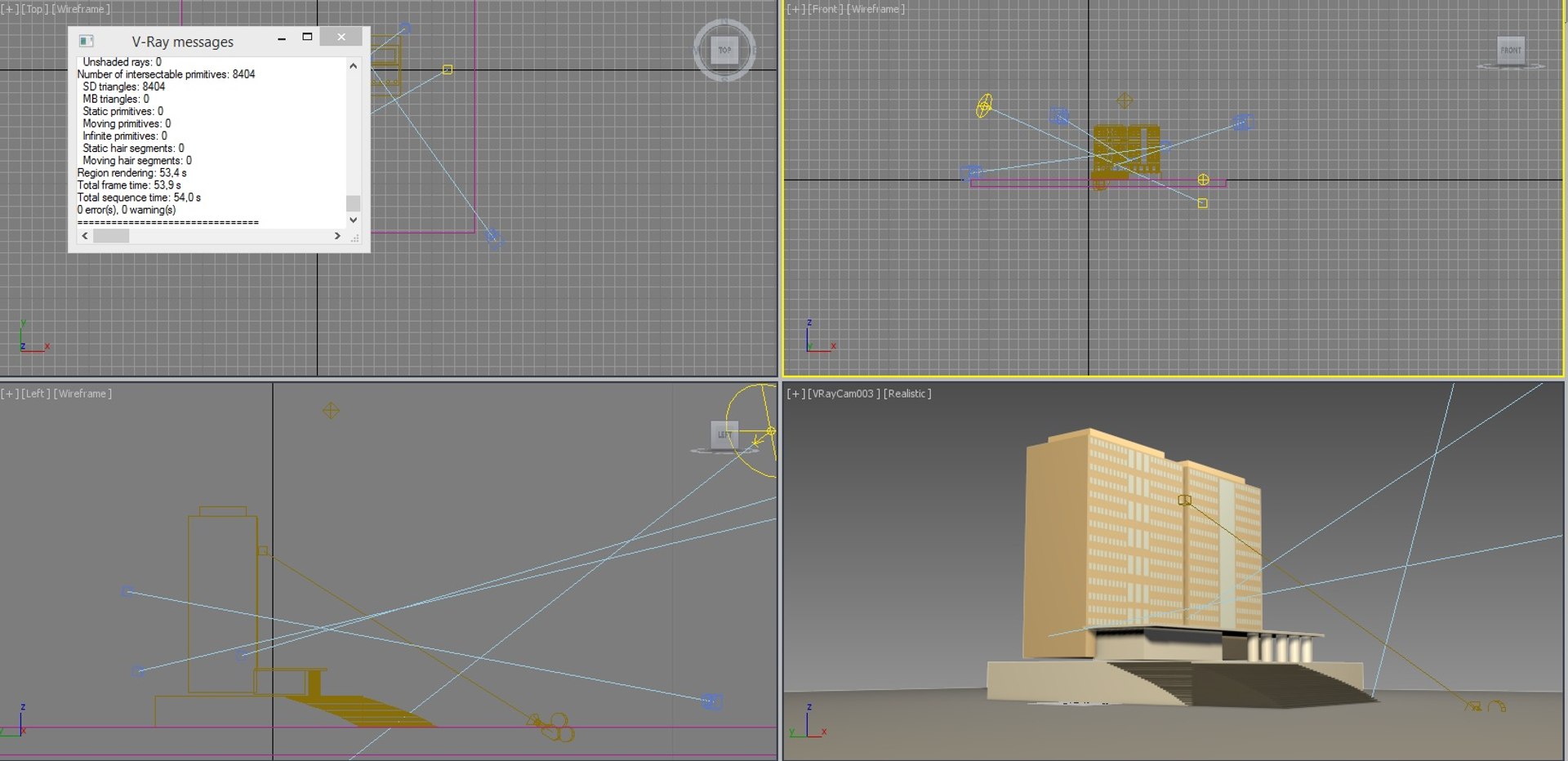 Simple Hotel 3D Model - TurboSquid 1304400