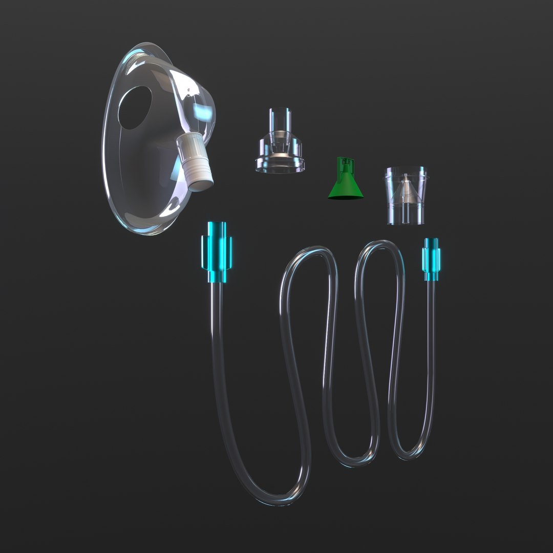 3D Nebulizer Mask - TurboSquid 1770467