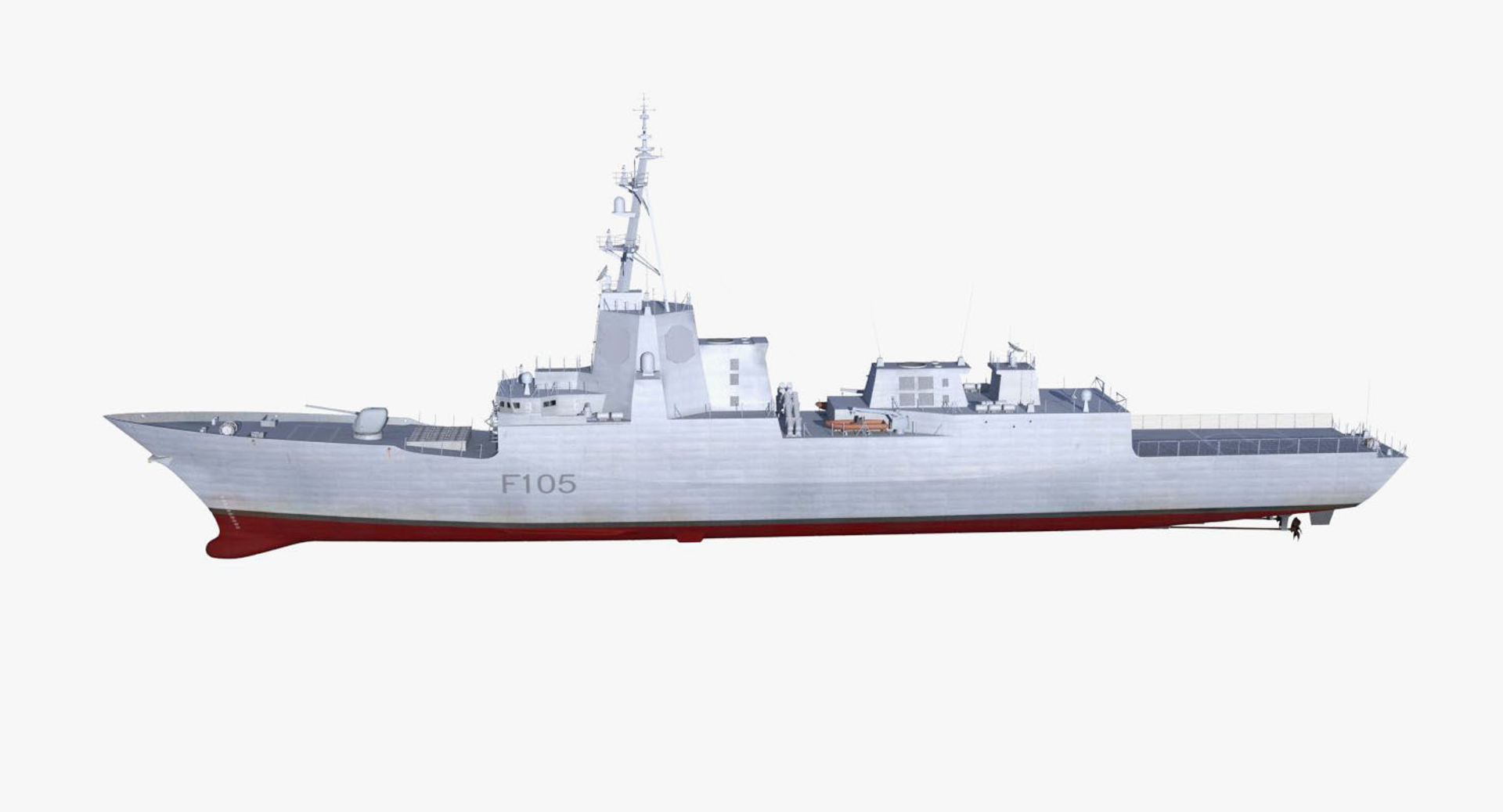 3D Frigates Spanish Navy Model - TurboSquid 1223843