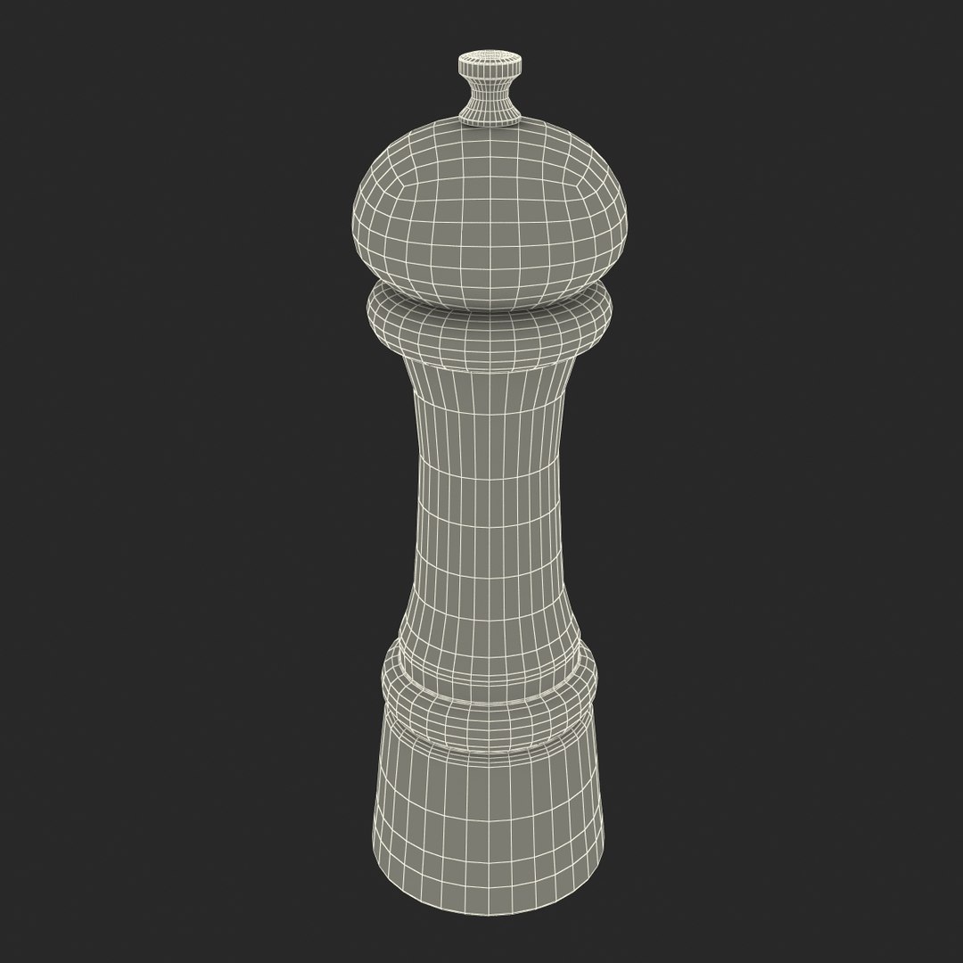 Pepper Modeled Realistic 3d Model