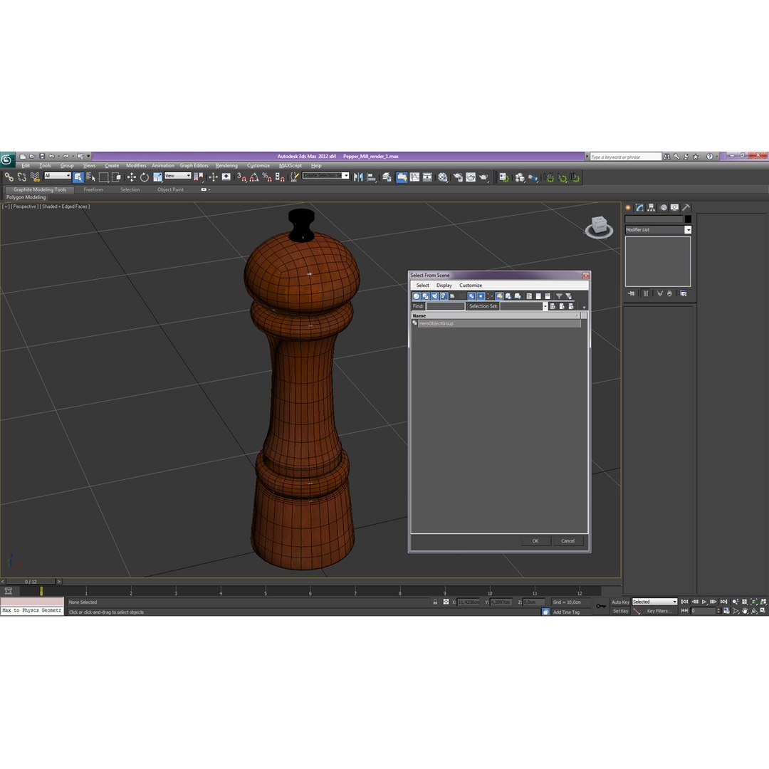 Pepper Modeled Realistic 3d Model