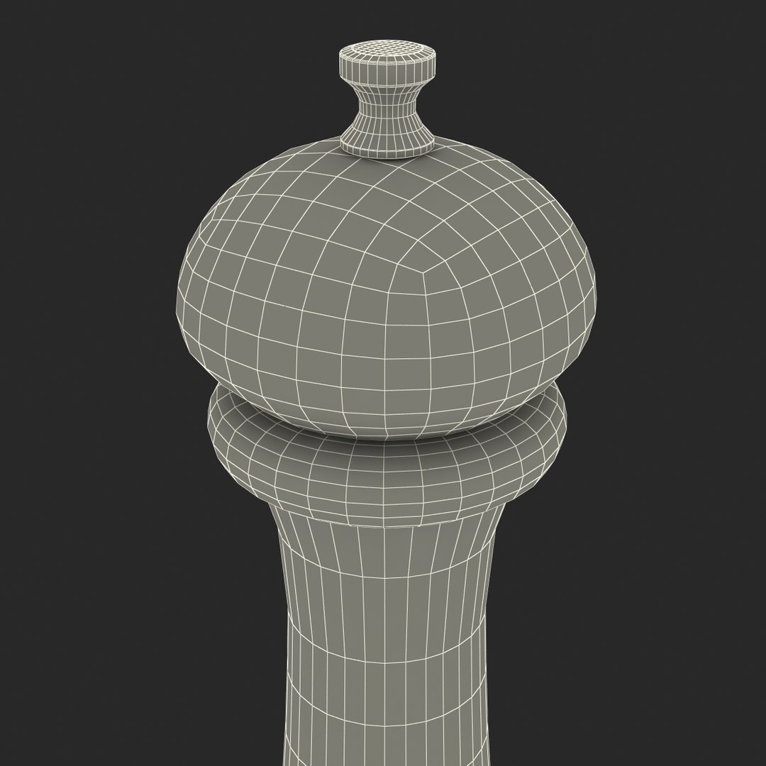 Pepper Modeled Realistic 3d Model