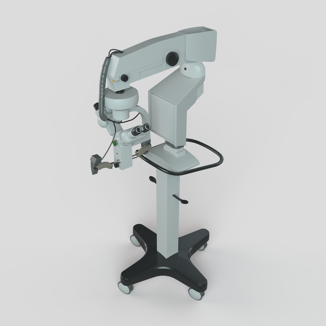 3D Surgical Microscope - TurboSquid 1533621