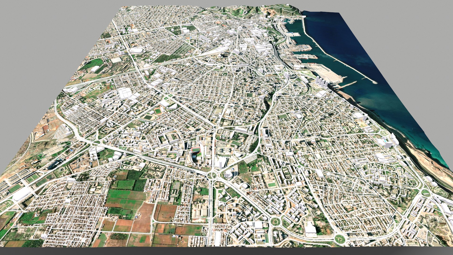 Cityscape Oran Algeria Model - TurboSquid 2030075