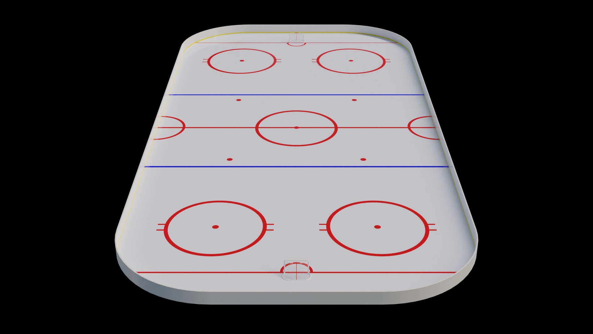 3D Realistic Ice Hockey Rink Model - TurboSquid 1861314
