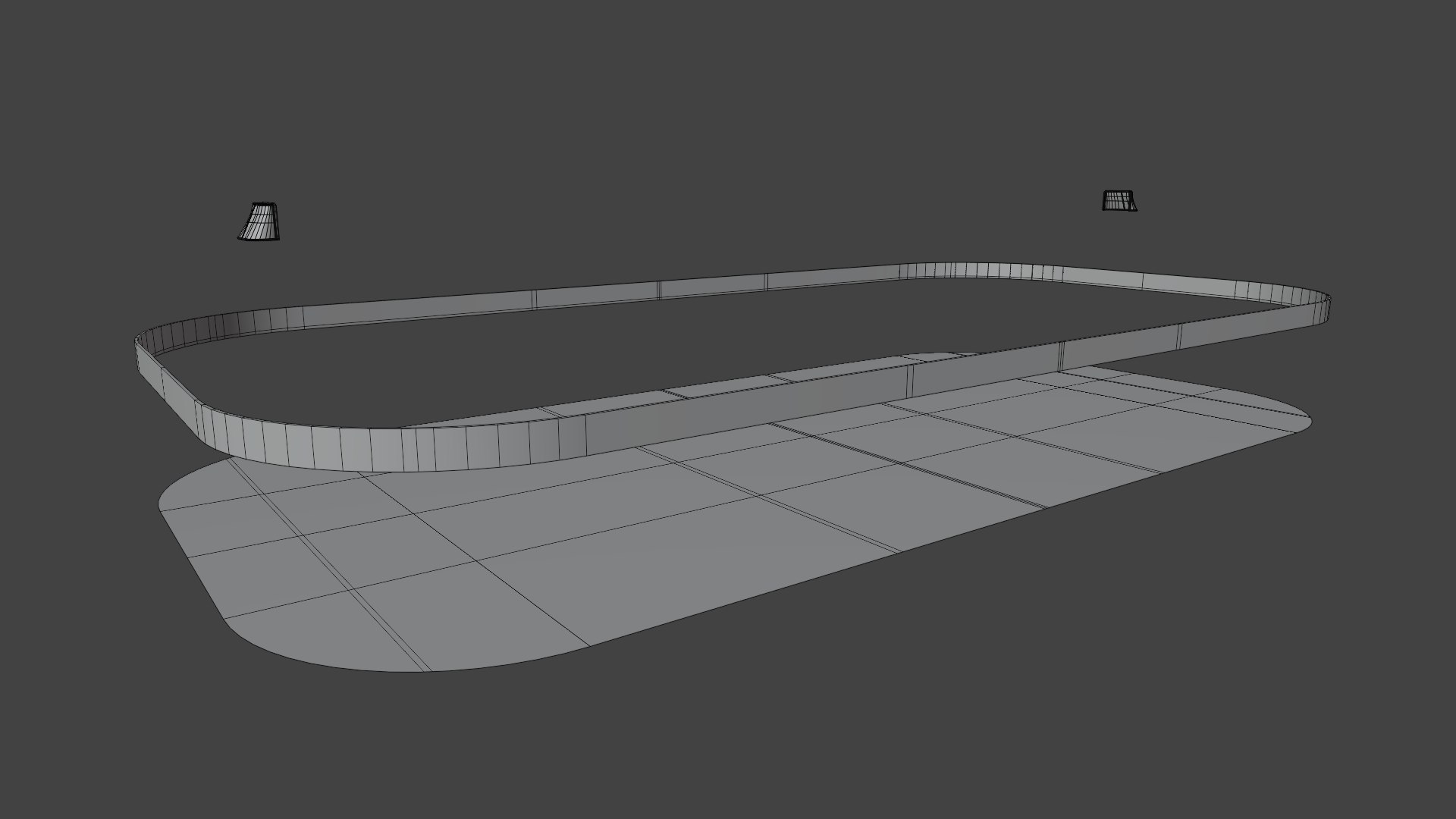 3D Realistic Ice Hockey Rink Model - TurboSquid 1861314