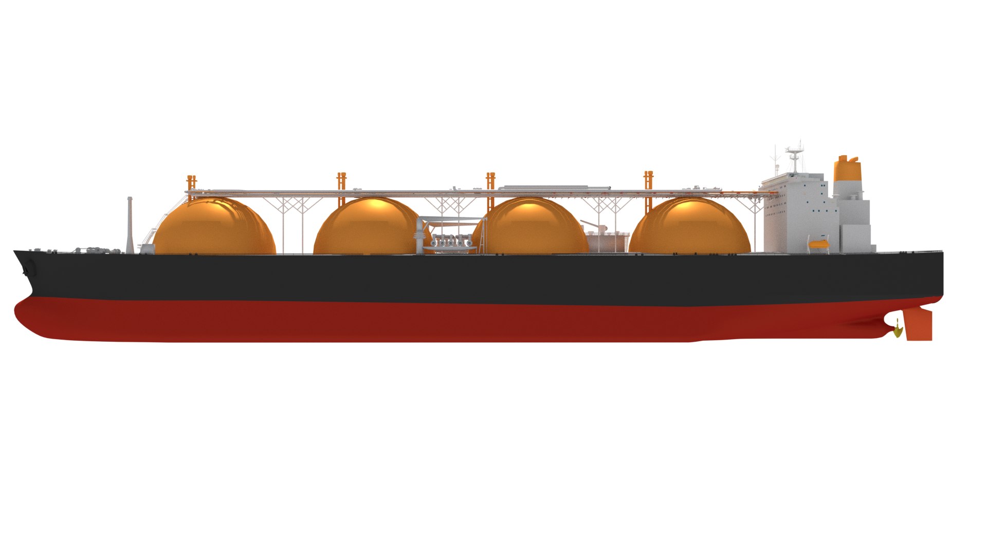 3D Lng Carrier Moss Type - TurboSquid 1251010