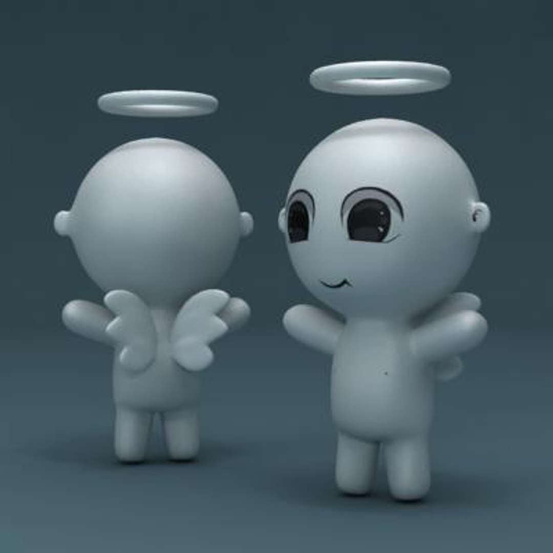 3d Angel Toy