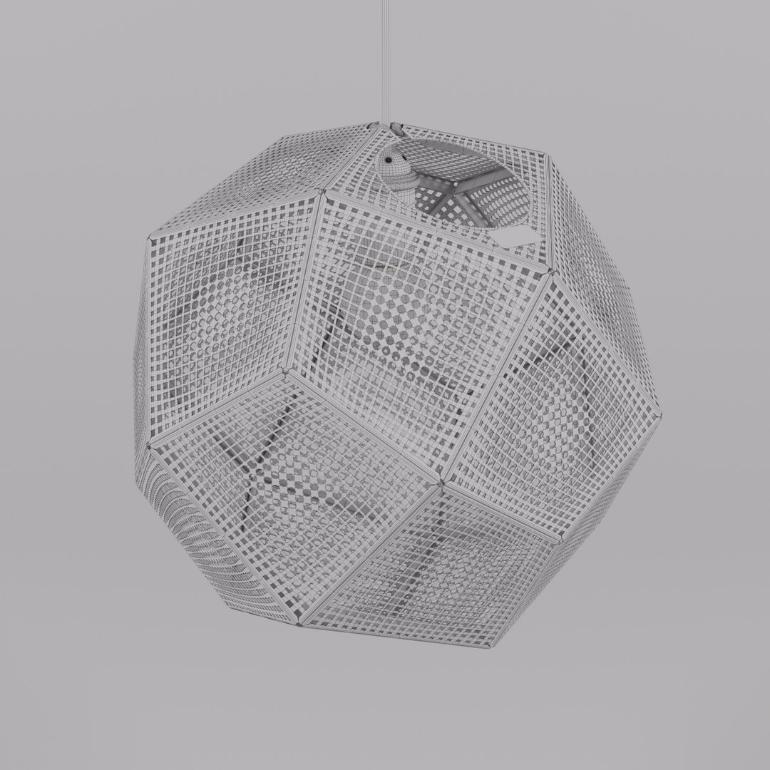 3d Tom Dixon Etch Shade