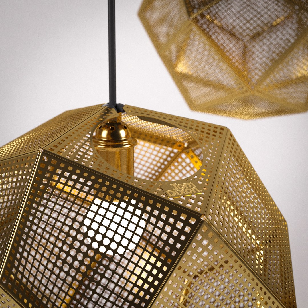 3d Tom Dixon Etch Shade