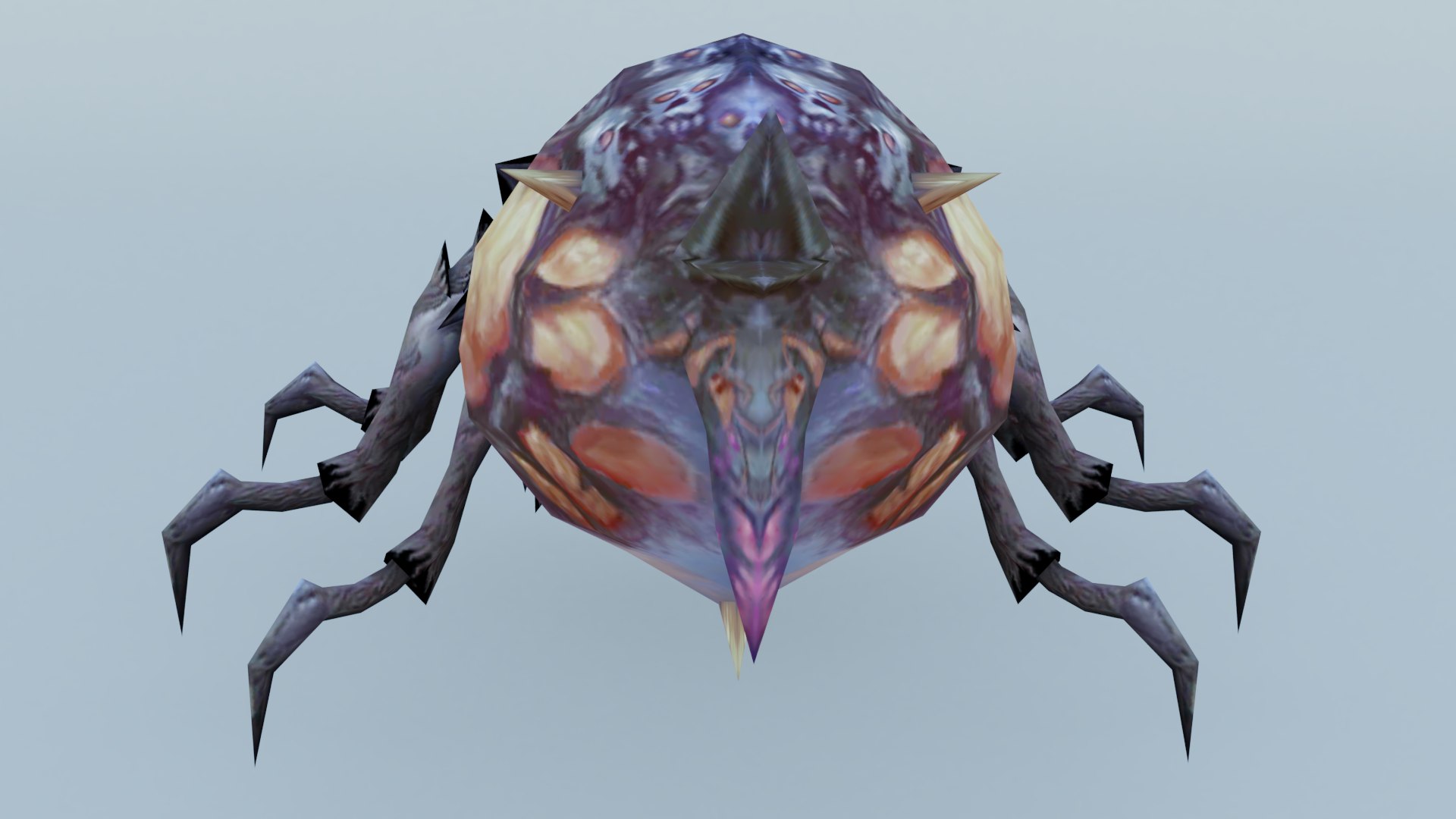 3D Monster Insect Boss Renmianzhizhu - TurboSquid 1849562