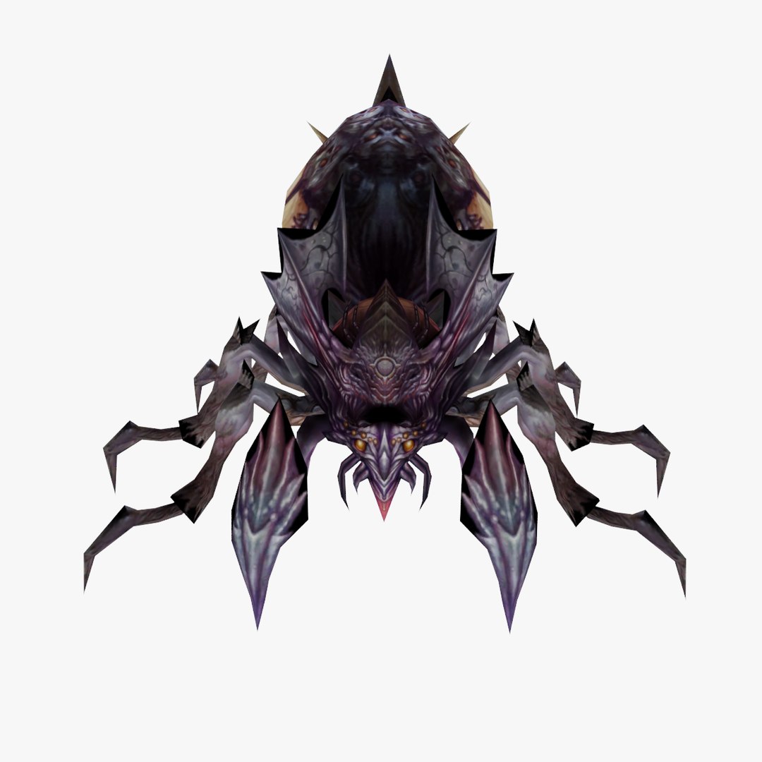 3D Monster insect boss Renmianzhizhu - TurboSquid 1849562