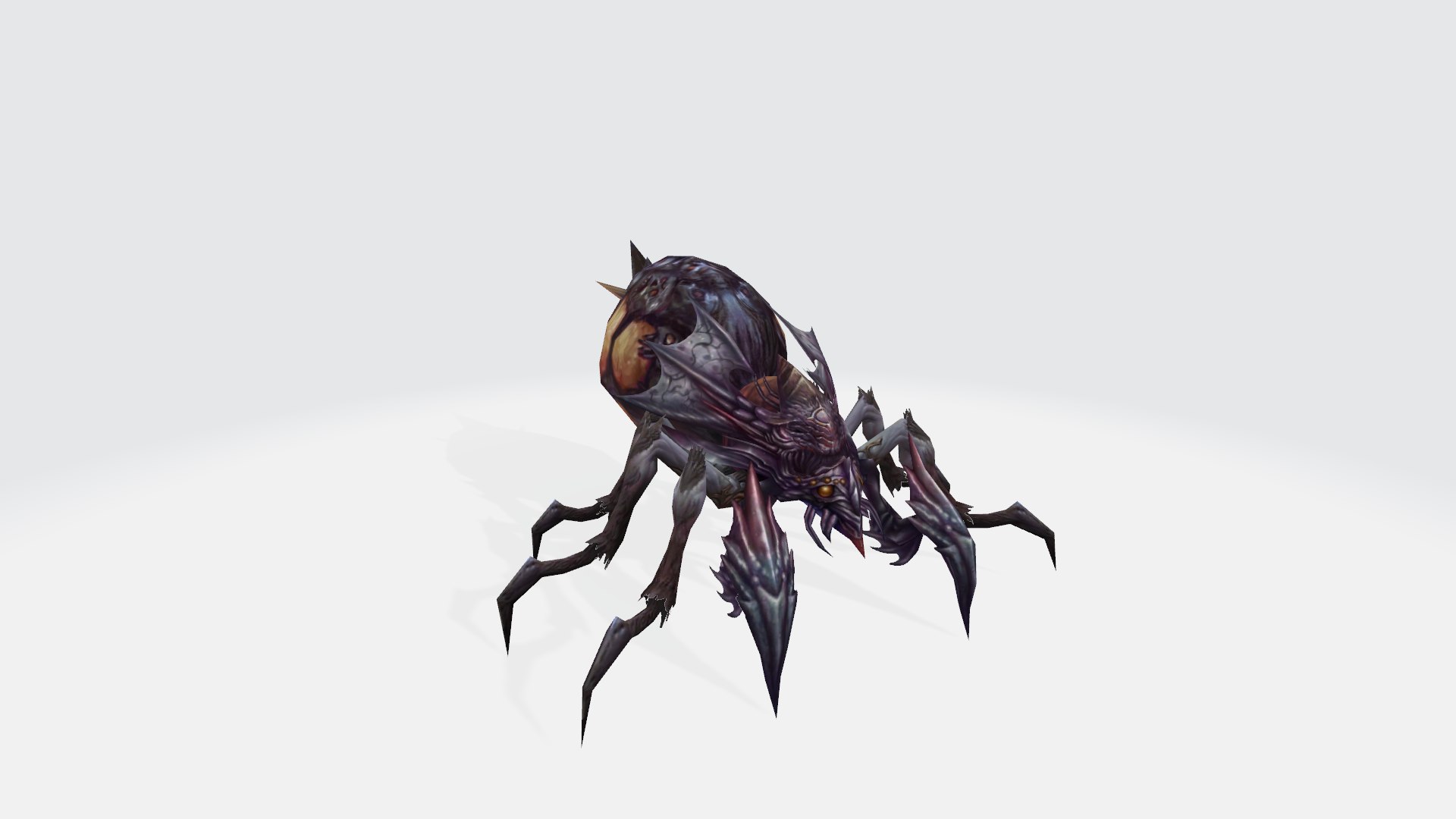 3D Monster Insect Boss Renmianzhizhu - TurboSquid 1849562