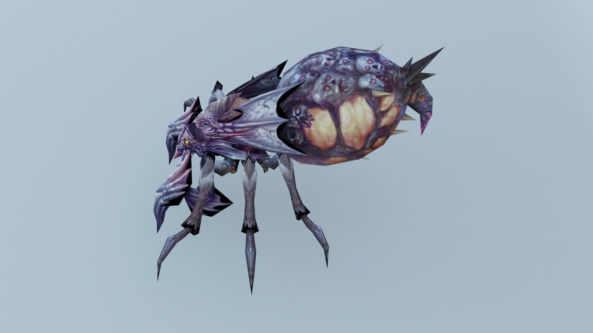 3D Monster Insect Boss Renmianzhizhu - TurboSquid 1849562