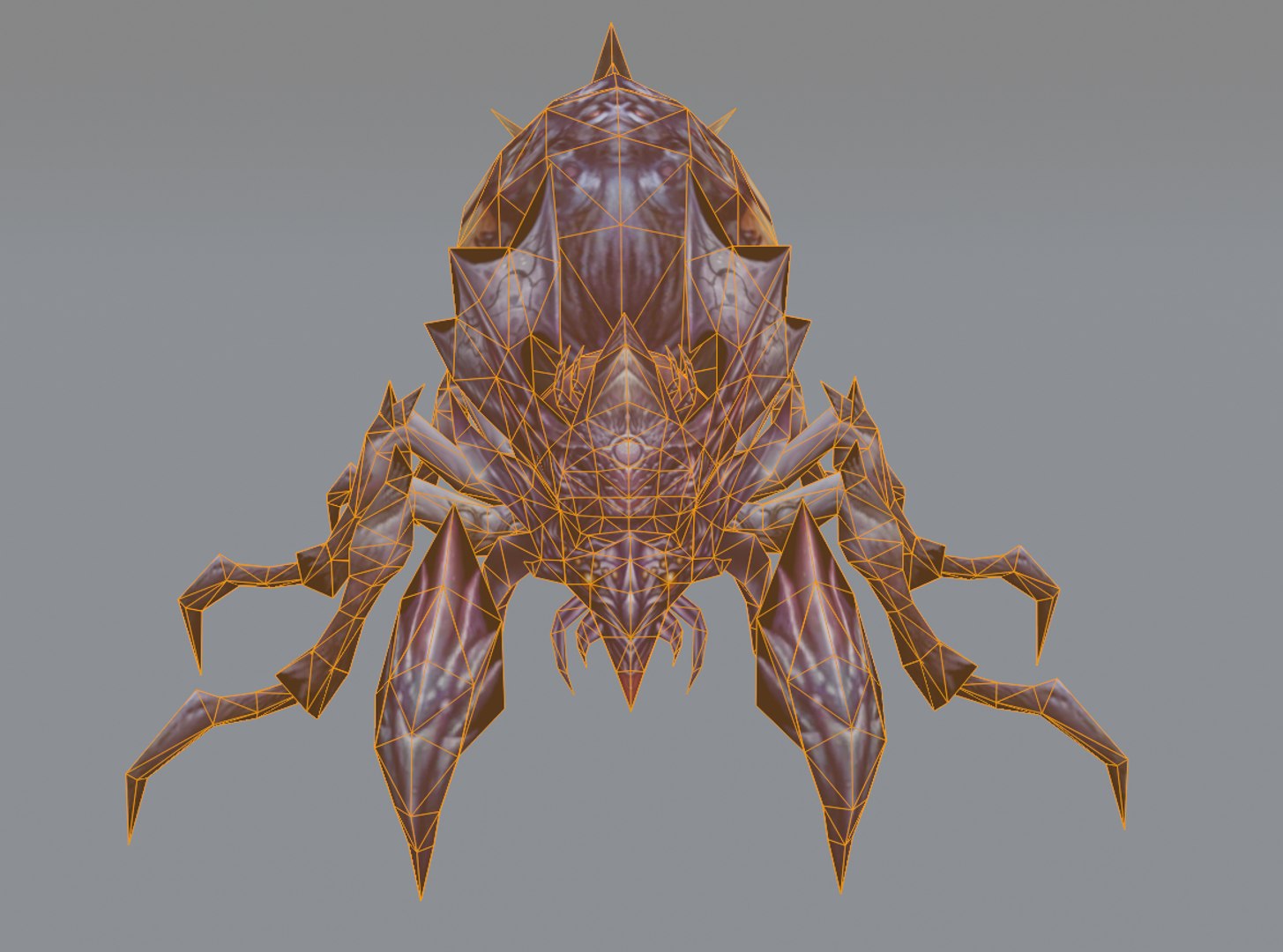 3D Monster Insect Boss Renmianzhizhu - TurboSquid 1849562