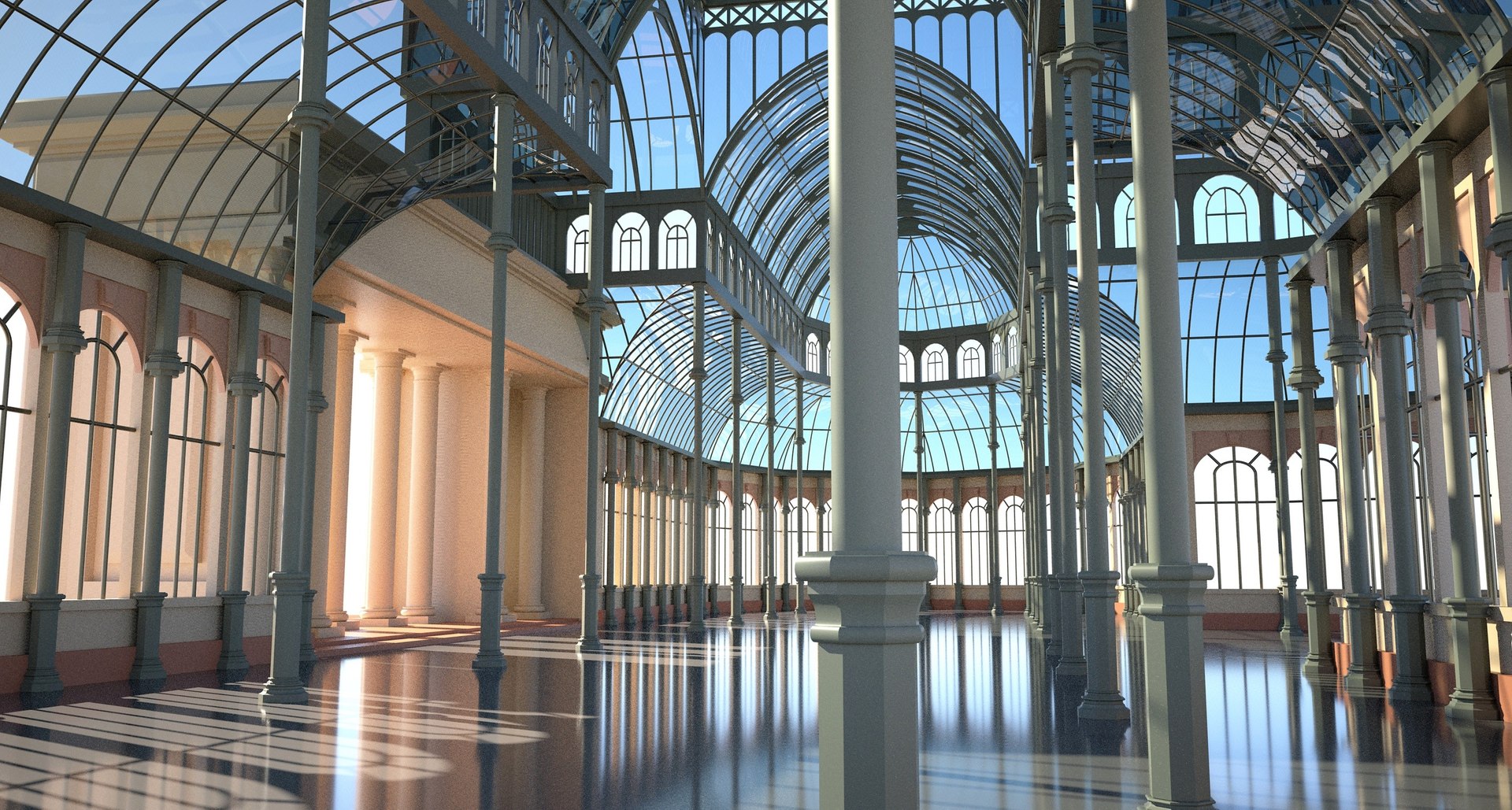 Crystal Palace 3D Model - TurboSquid 1348915