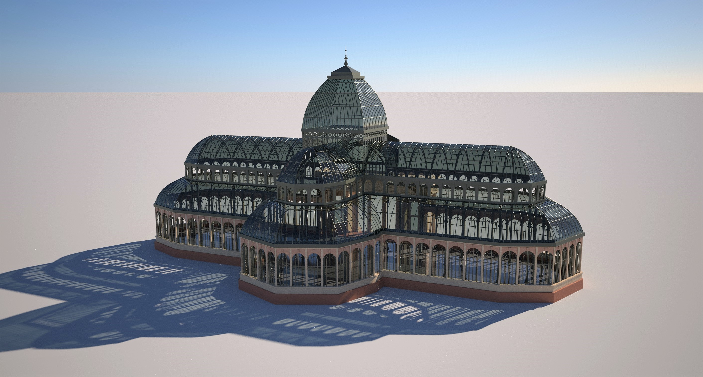 Crystal palace 3D model - TurboSquid 1348915