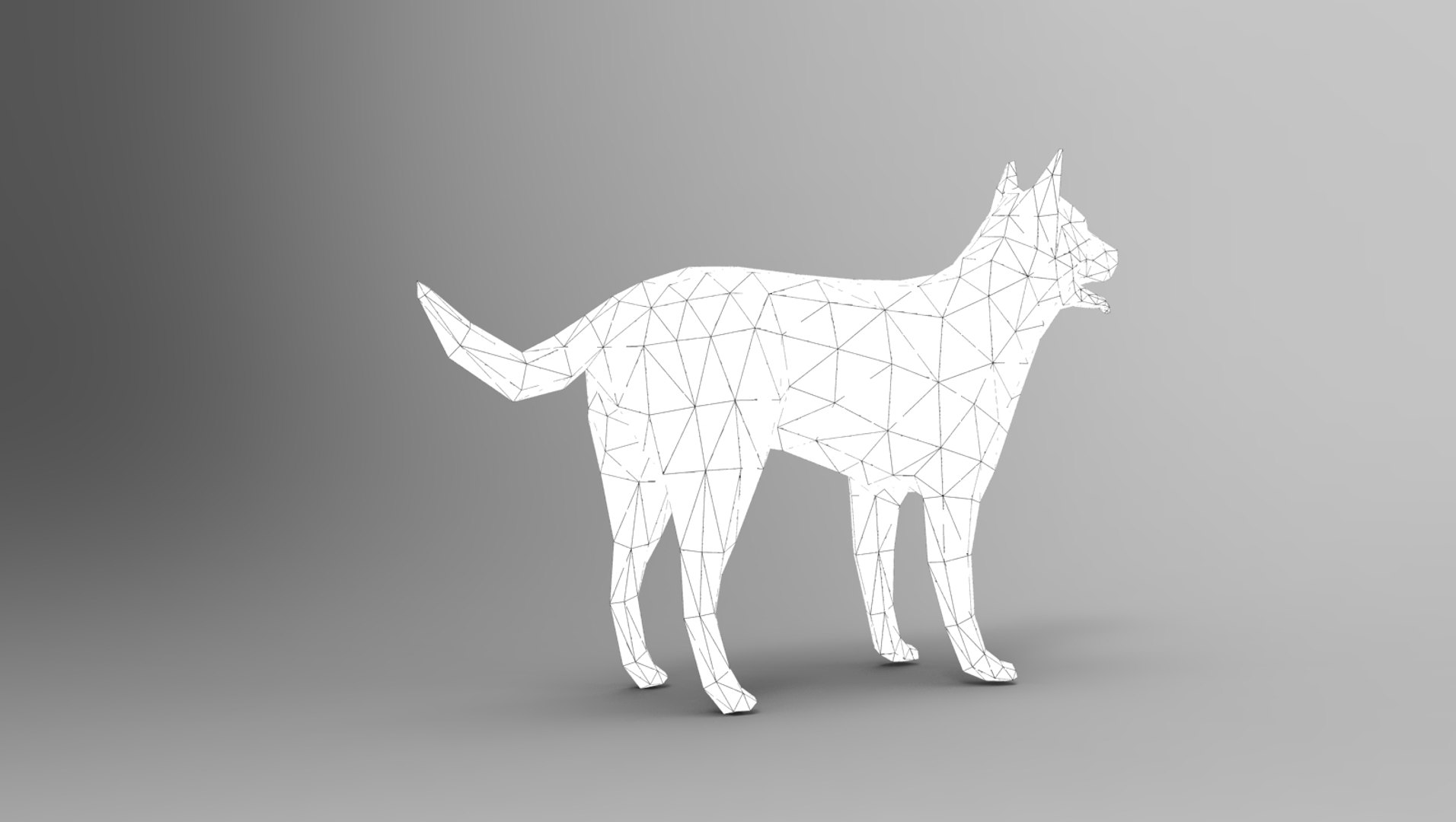 Police German Shepherd Dog Rigged 3D Model - TurboSquid 1195822