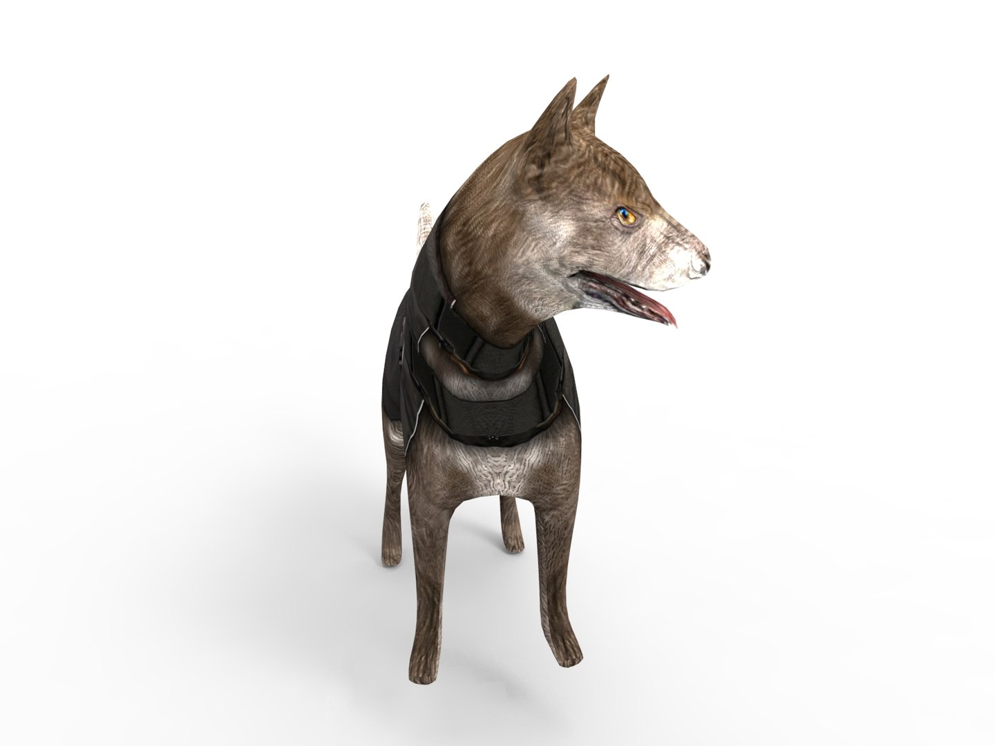 Police German Shepherd Dog Rigged 3D Model - TurboSquid 1195822