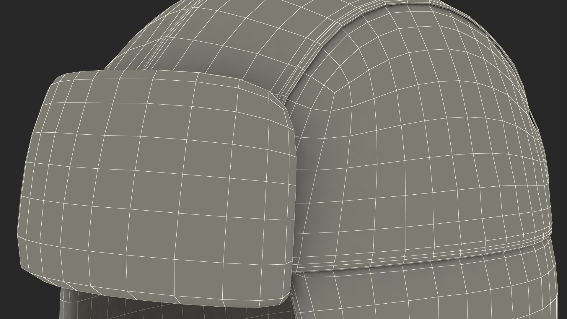 Trapper Hat White 3D Model - TurboSquid 1430459