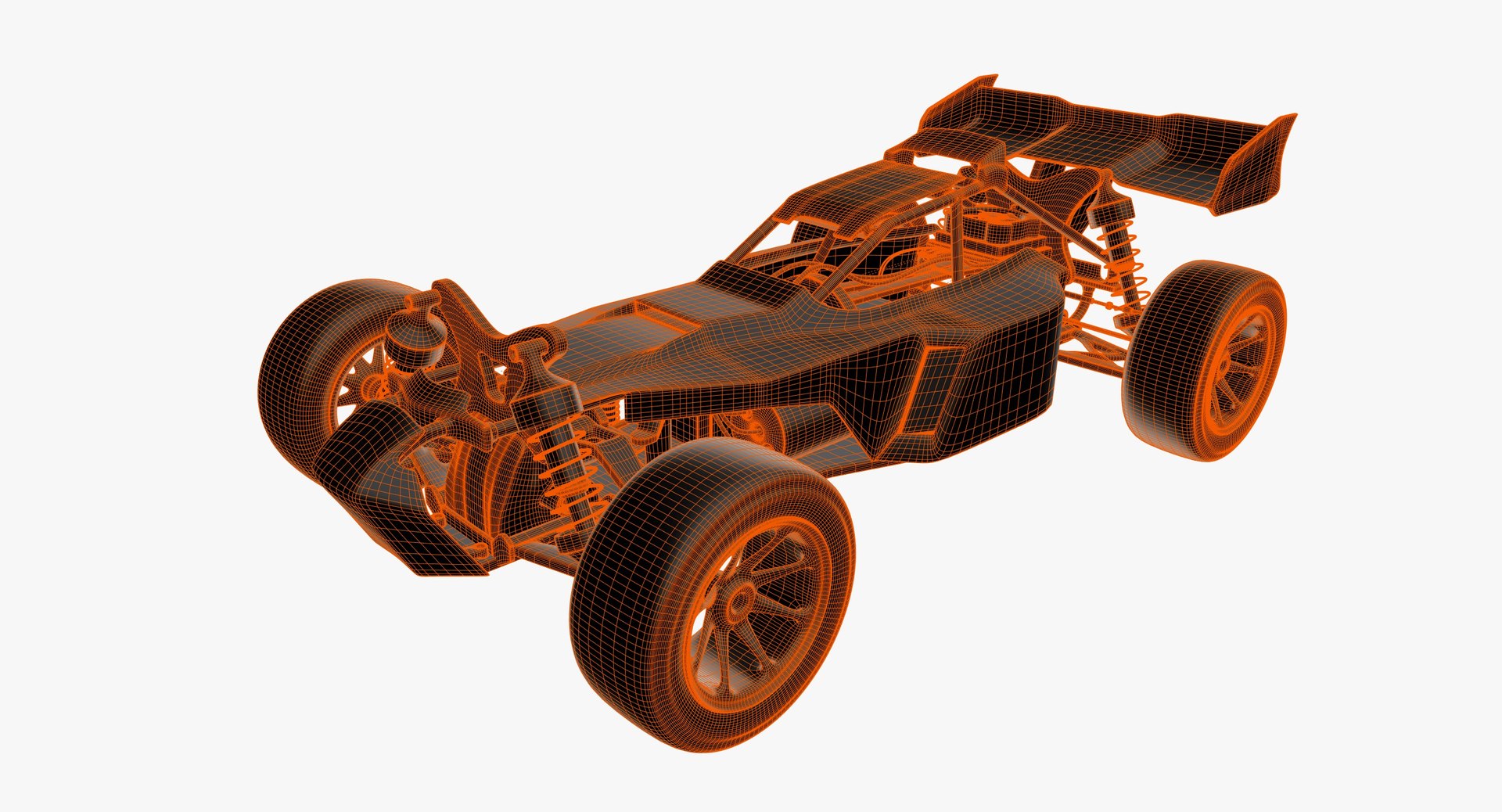 3d Rc Car Suspension Model