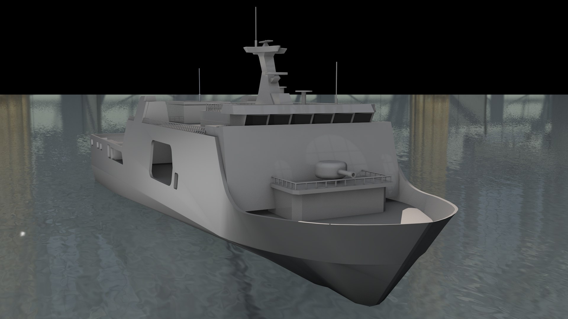 Ssv Warship 3D Model - TurboSquid 1453814