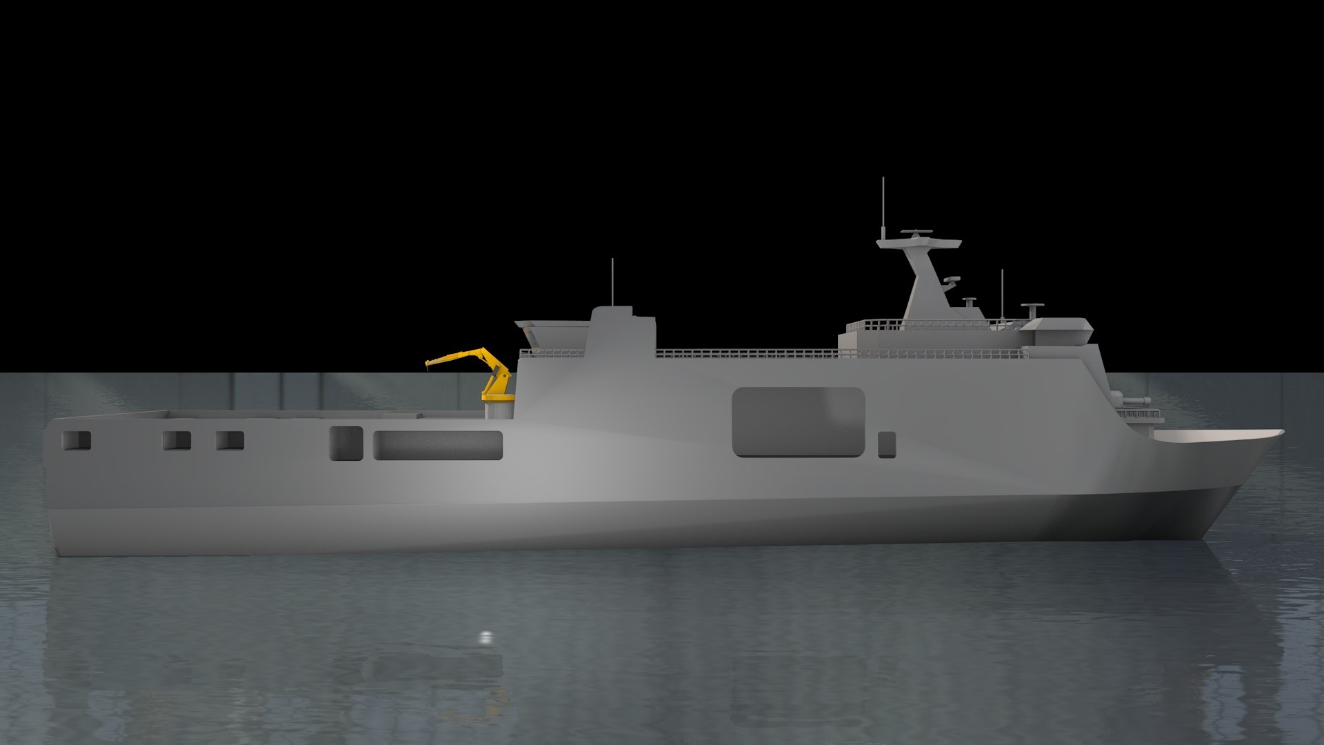 Ssv Warship 3D Model - TurboSquid 1453814