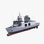 F125 Class Frigate 3ds