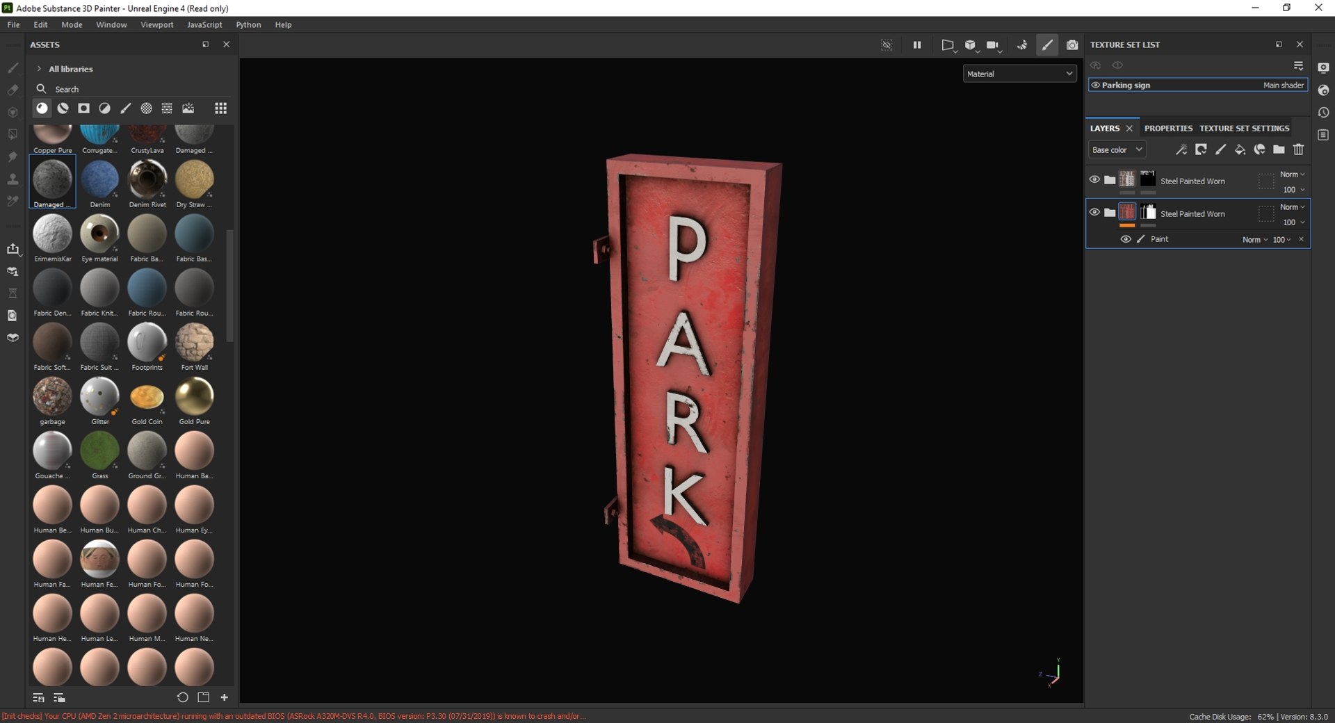 Parking Sign 3D Model - TurboSquid 2147283