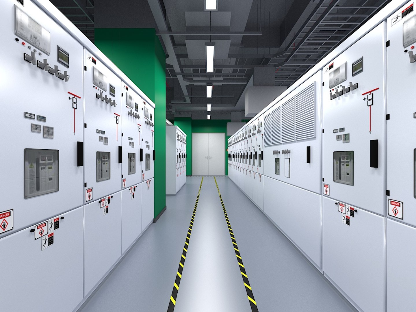 3D Model Power Distribution Room - TurboSquid 2123444