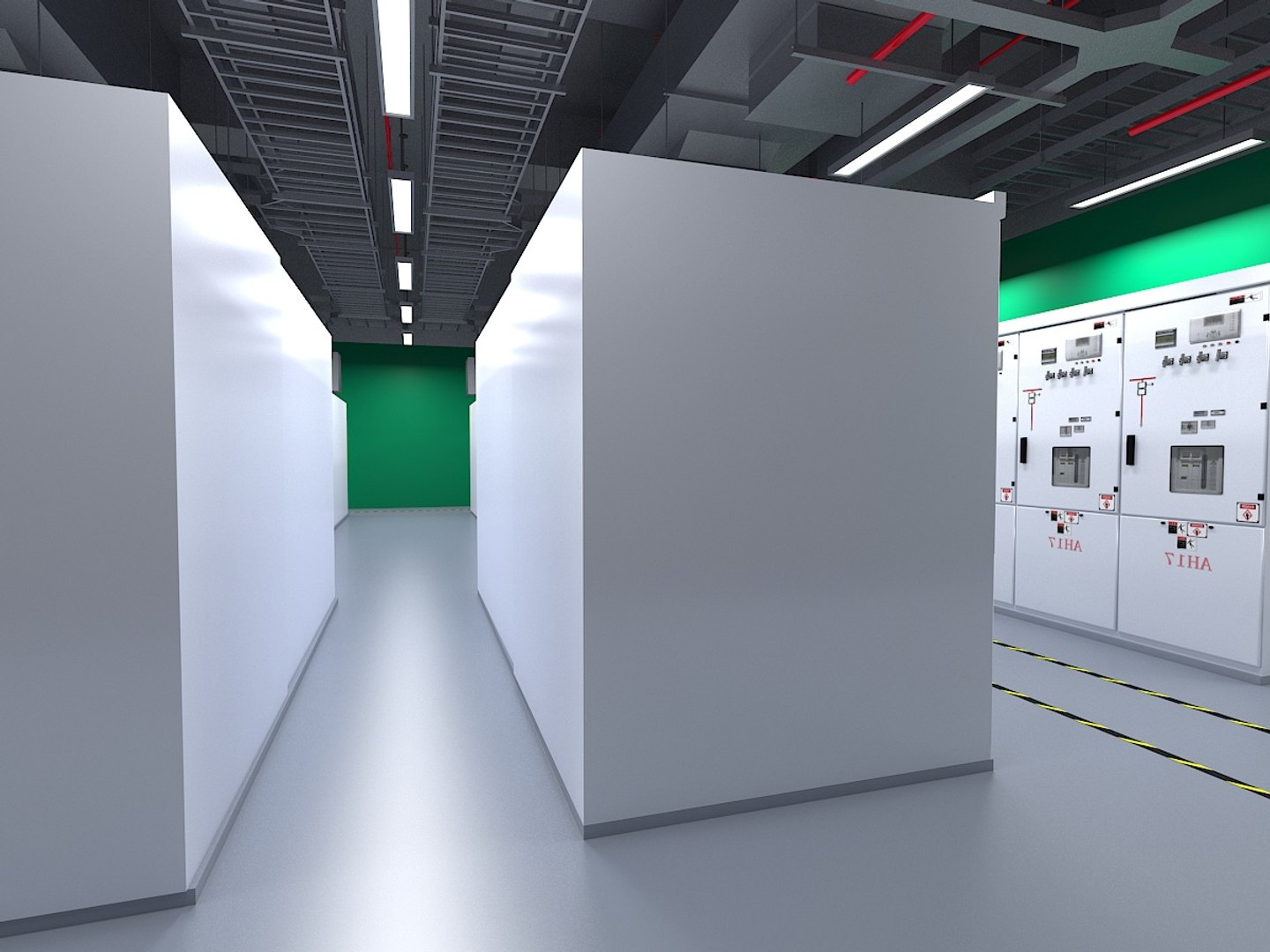 3D Model Power Distribution Room - TurboSquid 2123444