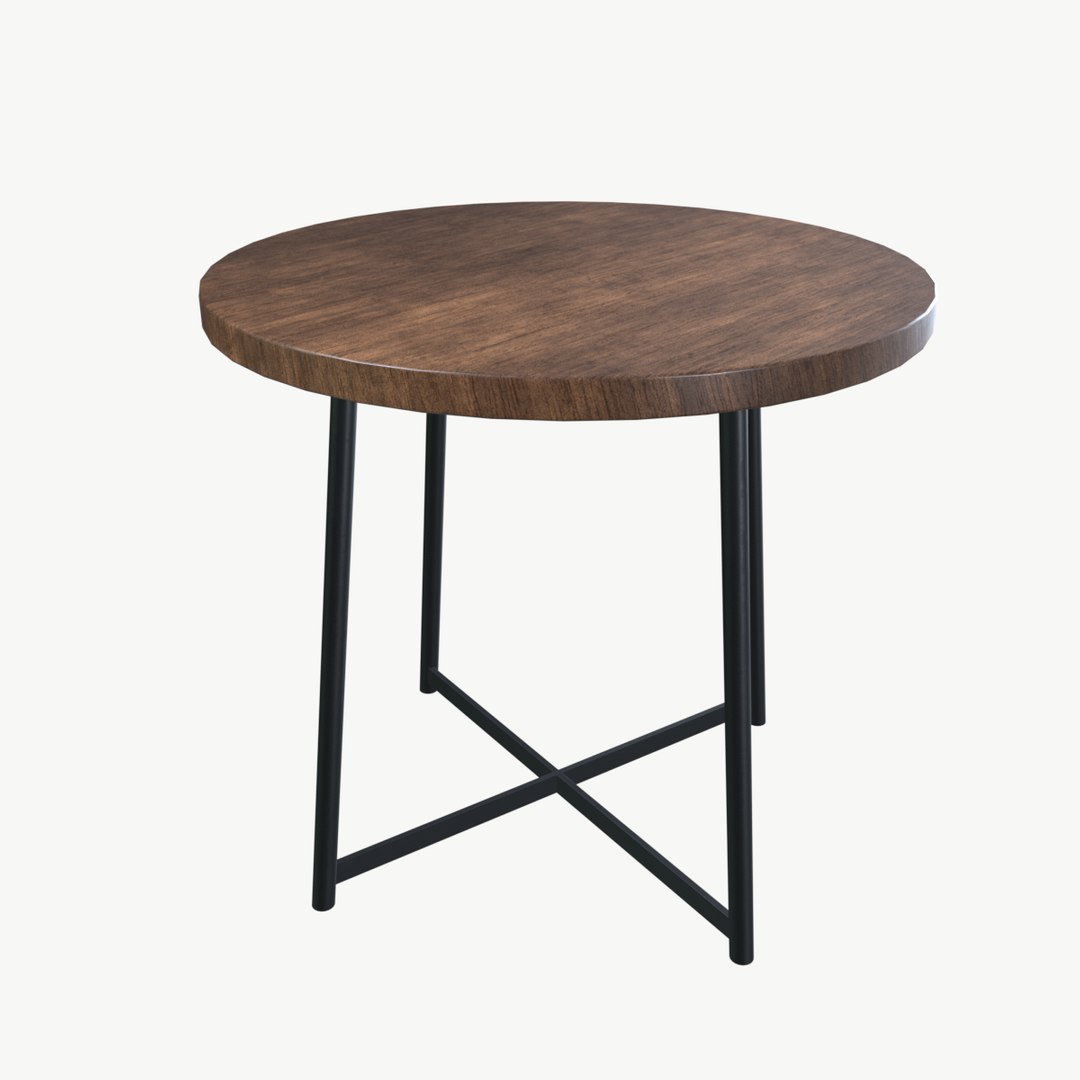 Round Table 3D Model - TurboSquid 2410440