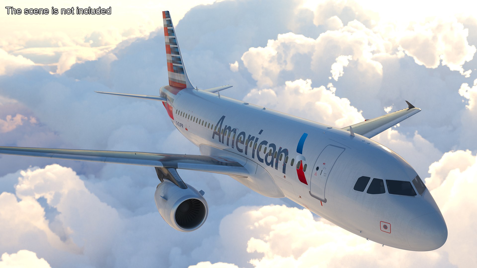 Airbus A320 American Airlines 3D Model - TurboSquid 2372378