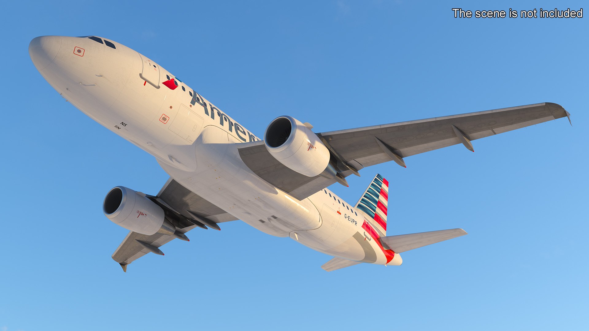 Airbus A320 American Airlines 3D Model - TurboSquid 2372378