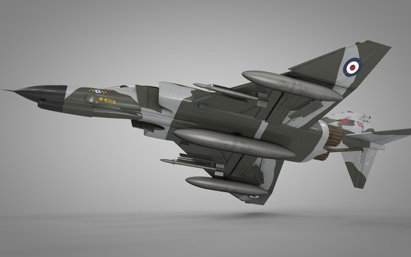 Mcdonnell douglas f-4 3D model - TurboSquid 1675661