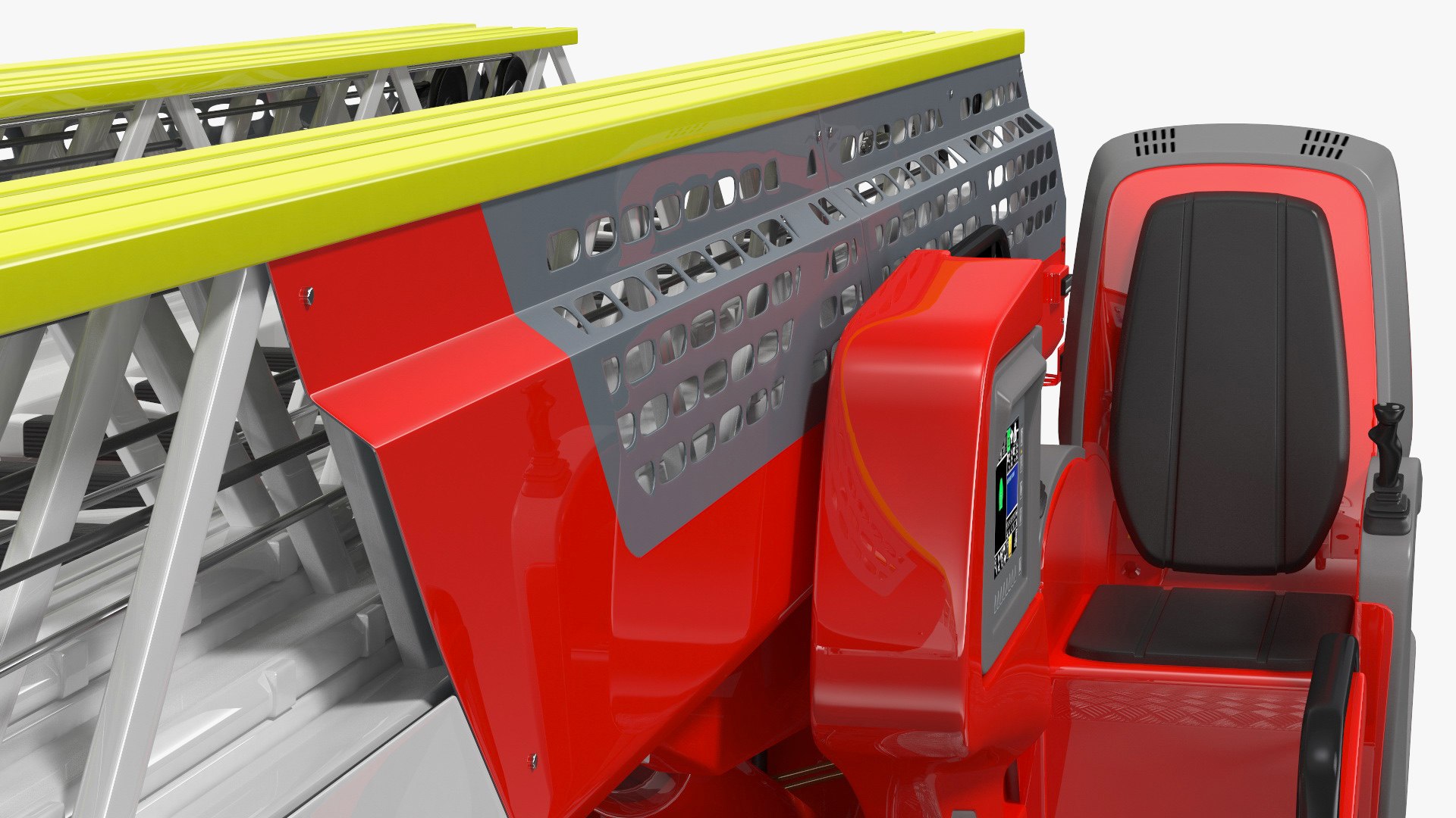 Ladder rigged turntable 3D - TurboSquid 1709579