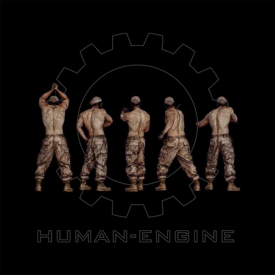 3D Male Scan - Victor Knife Poses Bundle Model - TurboSquid 2220955