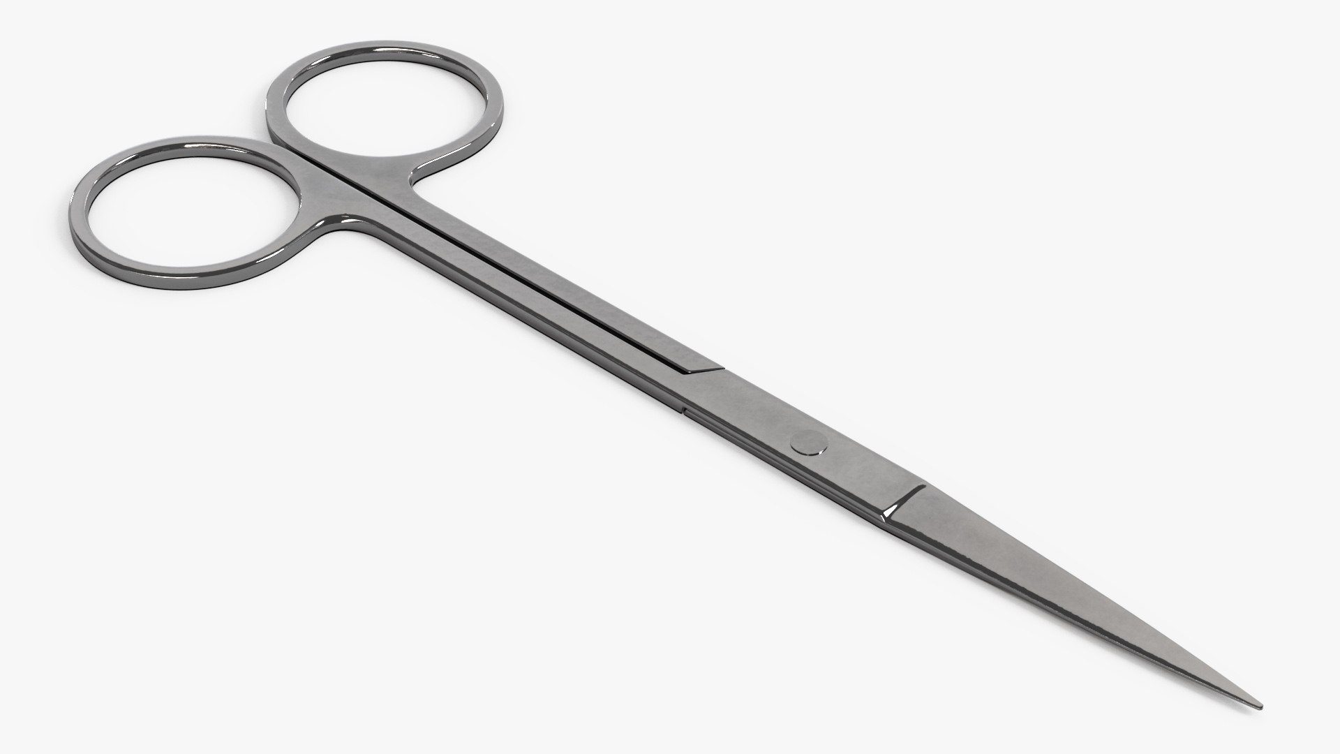 3D Straight Scissors Iris - TurboSquid 2389956