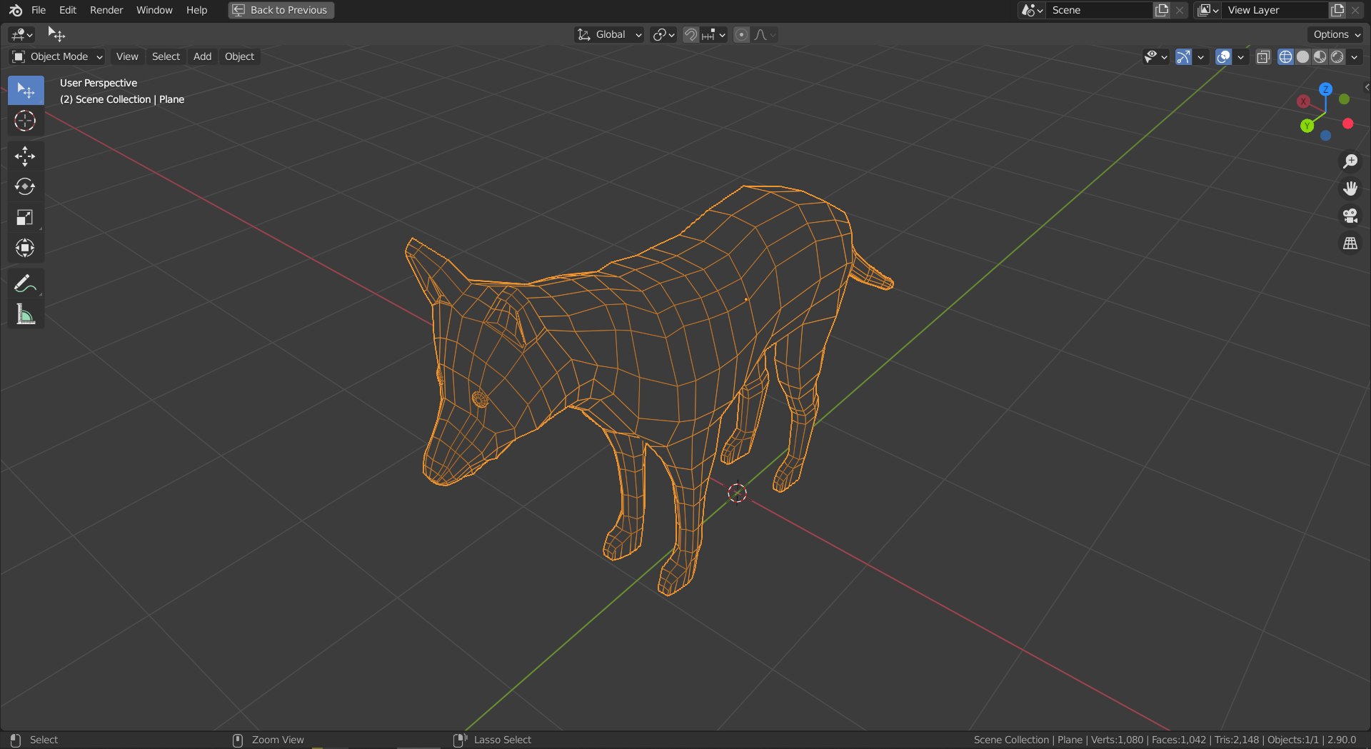 3D dingo model - TurboSquid 1652513