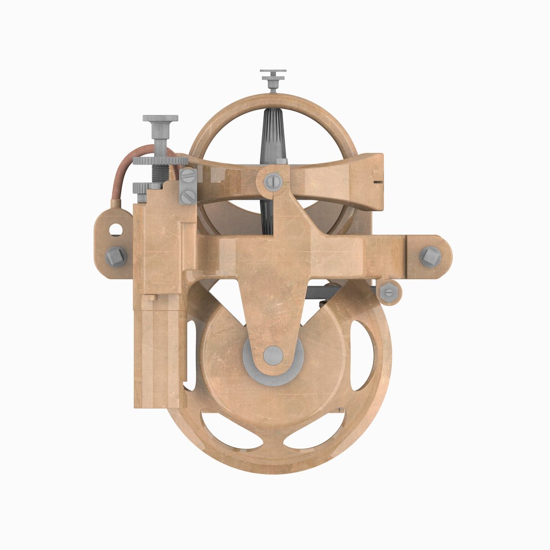 3D model Whitehead Torpedo Gyroscope 1893 - TurboSquid 1746679