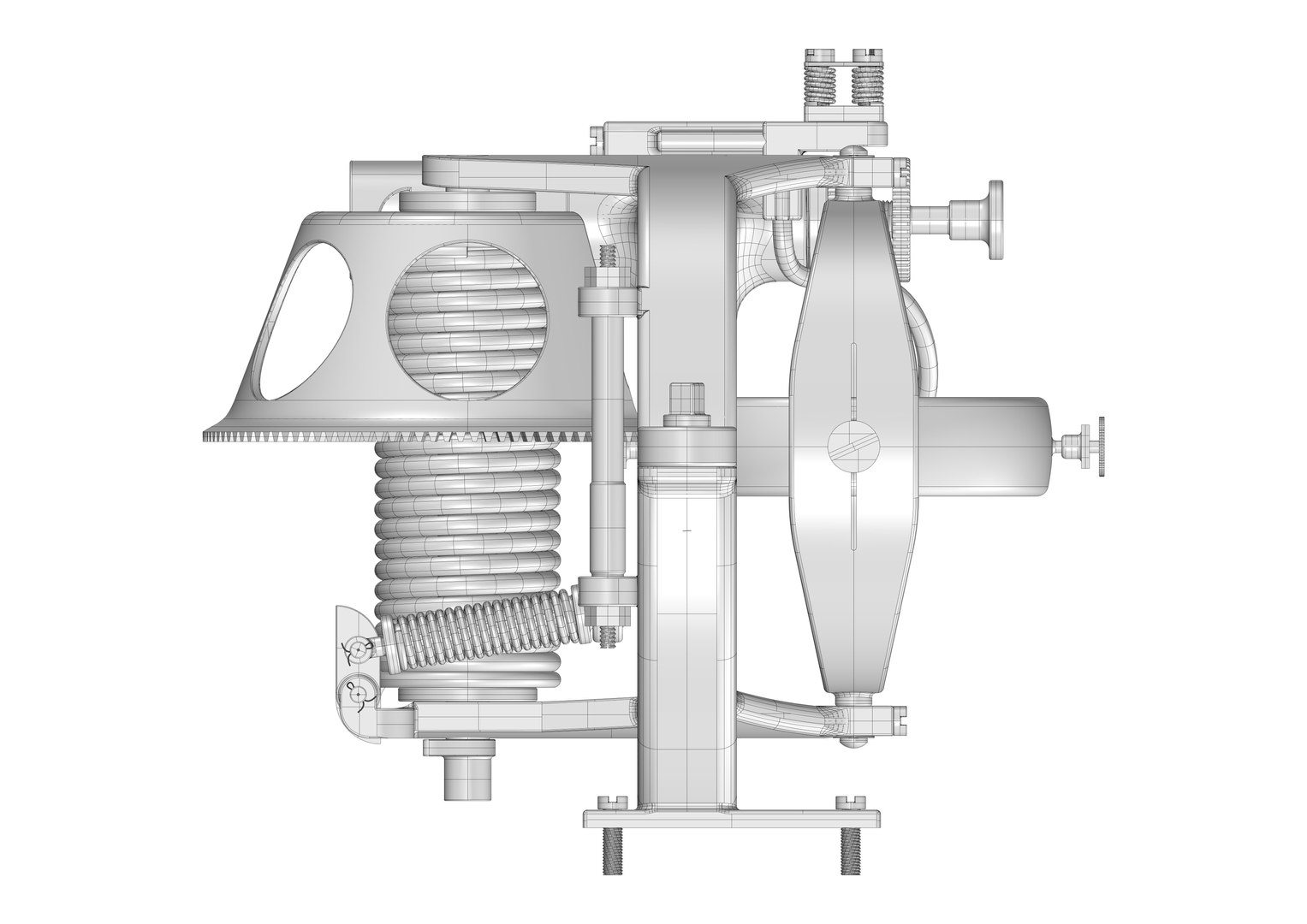 3D model Whitehead Torpedo Gyroscope 1893 - TurboSquid 1746679