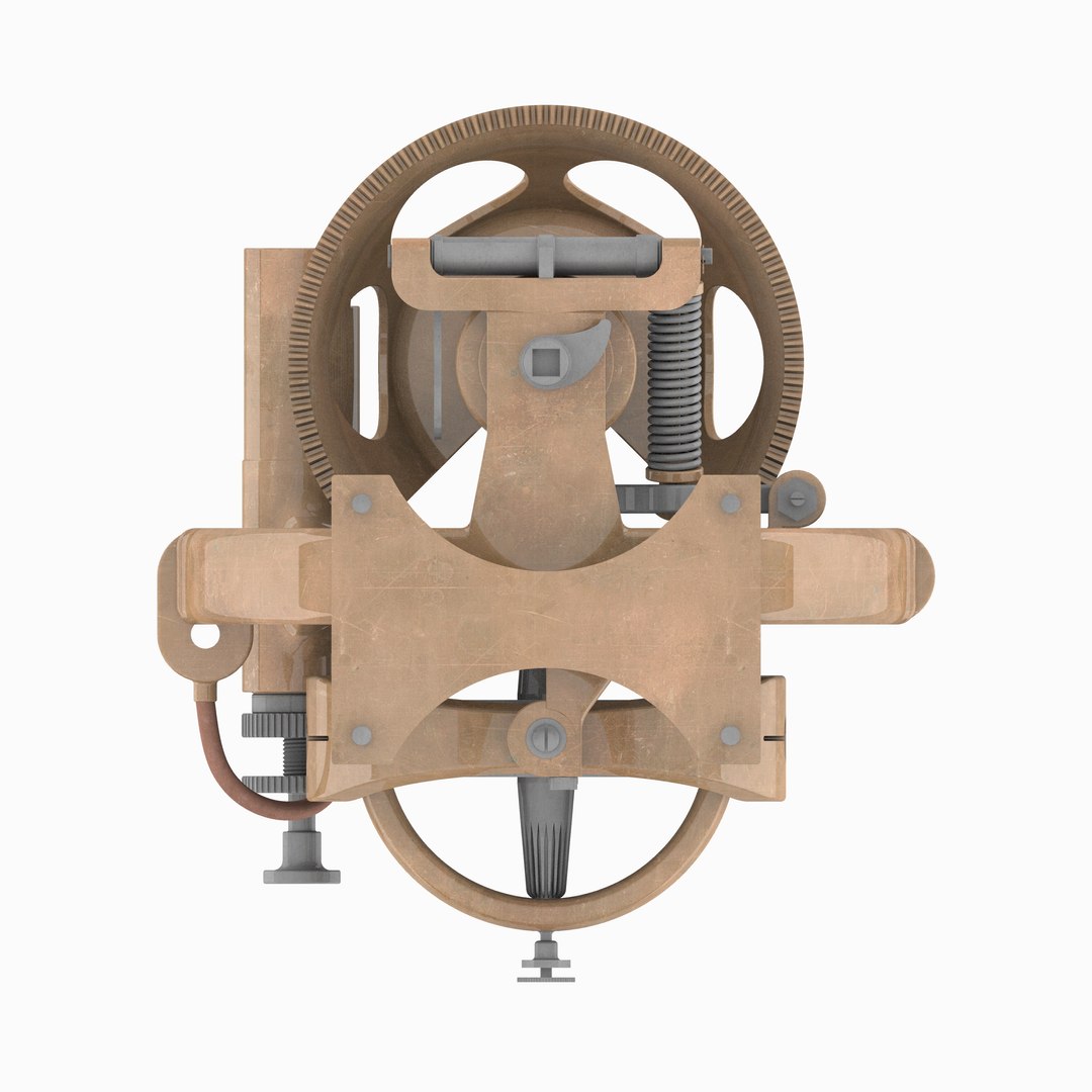 3D model Whitehead Torpedo Gyroscope 1893 - TurboSquid 1746679